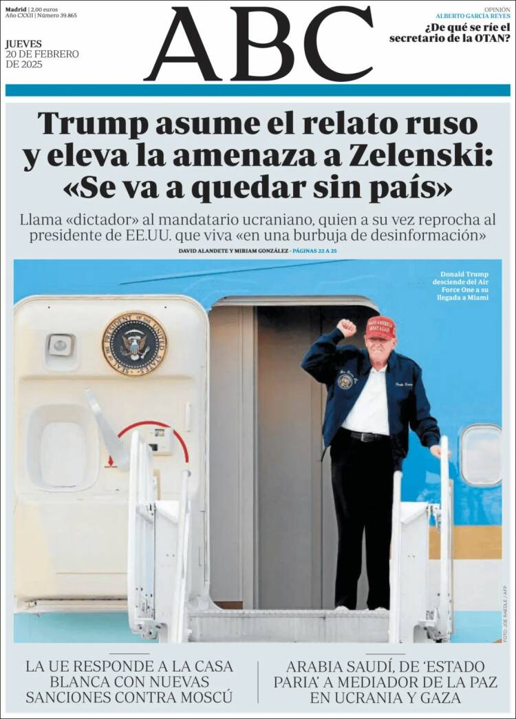 Portada de EL MUNDO Hoy, edición impresa periódico